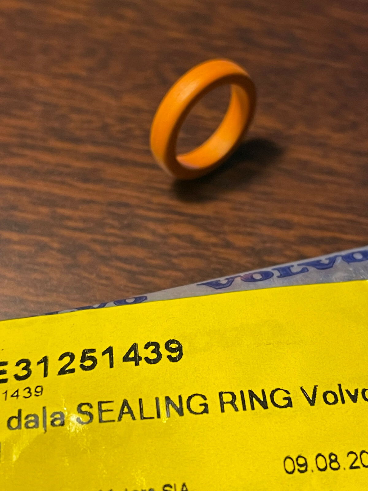 Turbo Return Pipe Oil Seal 31251439 FOR Volvo, GENUINE | OE
