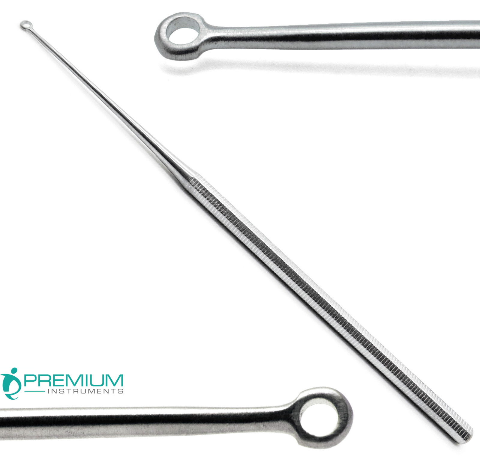 Surgical Buck Ear Blunt Curettes #1, #2, #3 Straight 6.5" ENT 3 Pcs ...
