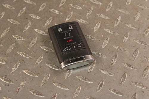 08-14 ESCALADE ESV Black Six 6 Button Smart Key Fob Keyfob Remote OEM ...