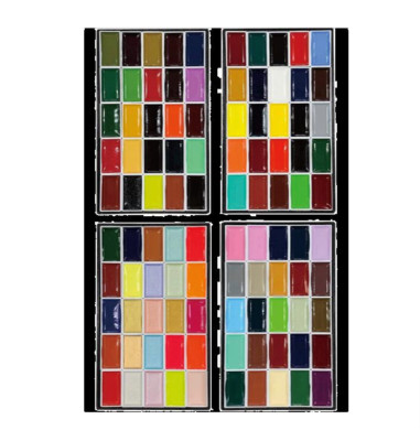 Kissho Gansai Japanese Watercolor 100 Colors Paint Set From Japan New ...
