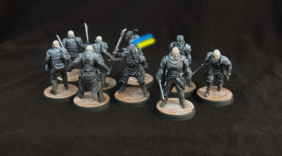17 Harkonens Dune miniatures 28mm fan made 3d prints Pro painting D&D ...