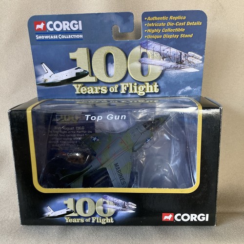 Corgi U.S. Marines Top Gun Harrier VMA-231 Diecast Model 4.5" Jet Plane ...