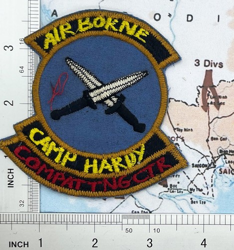 patch , camp hardy , ussf , jungle training center okinawa , vietnam ...