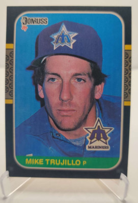 1987 Donruss #613 Mike Trujillo Seattle Mariners Baseball Card | eBay