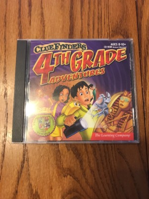 Cluefinders 4th Grade Adventures, Learning Company PC CD Rom-Ships N ...
