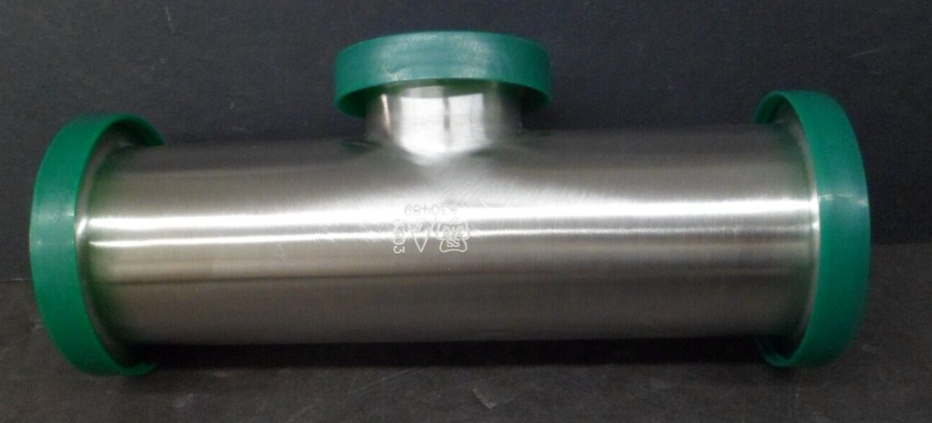 Alfa Laval B7RMPS-2 X 1 ½-316L-PM 2” Tri Clamp to 1 1/2 Tri Clamp Tee ...