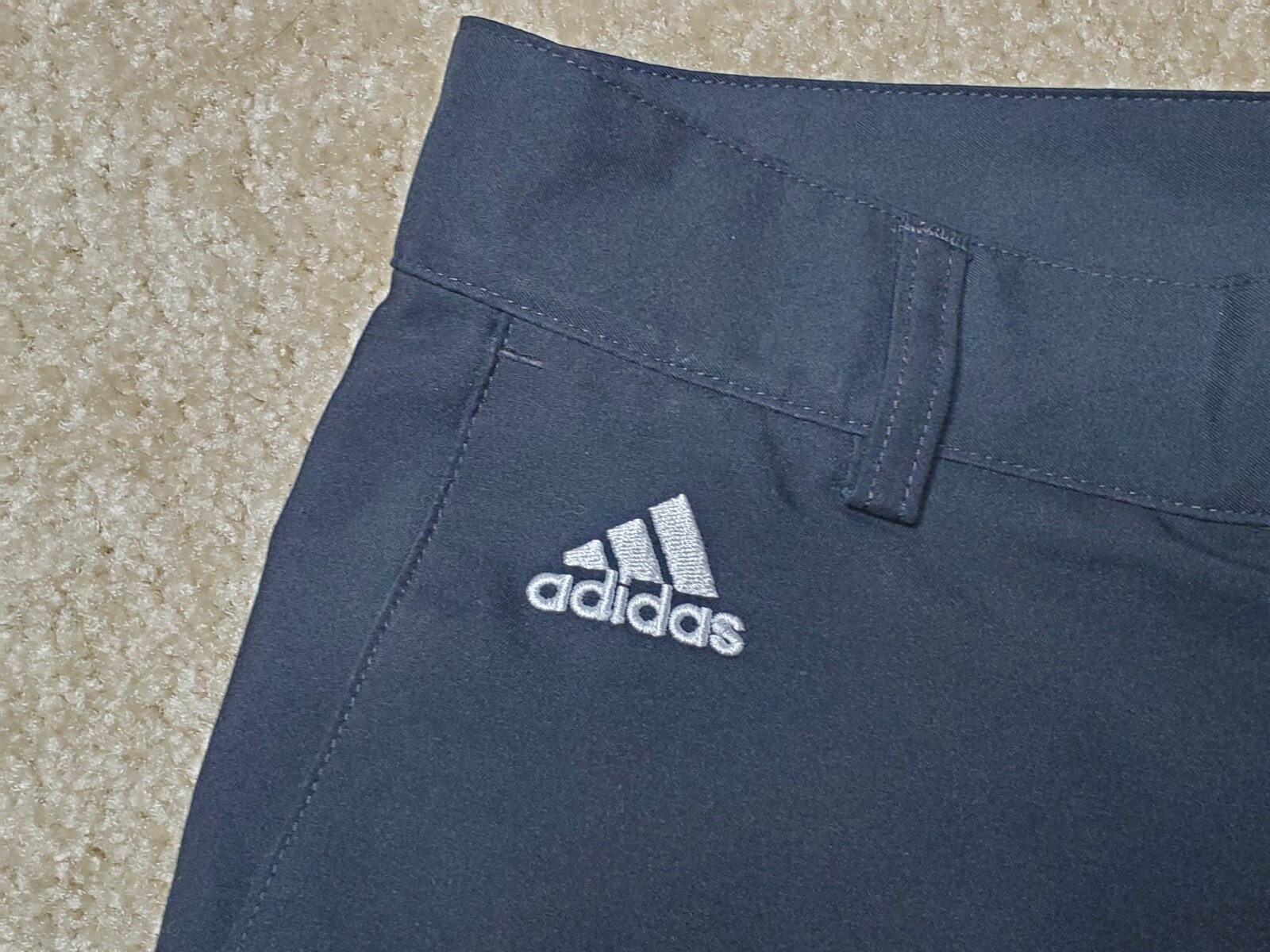 Adidas Climalite 3-Stripes Performance Golf Pants AE7… - Gem