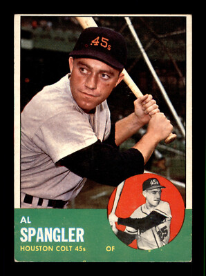 1963 Topps - #77 Al Spangler - Series 1 | eBay