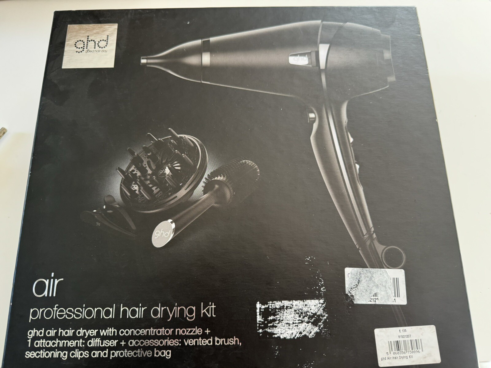 ghd Air Professional Hair Drying Kit - Black for sale online | eBay