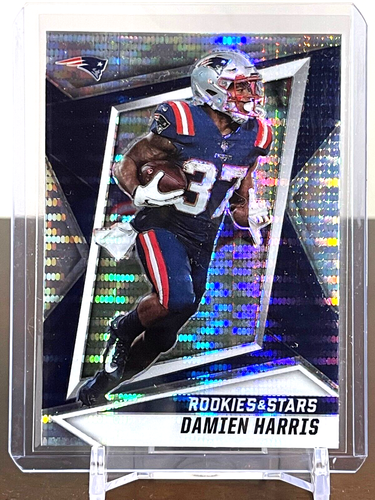 Damien Harris #97 2021 Rookies & Stars Pulsar Prizm - New England ...