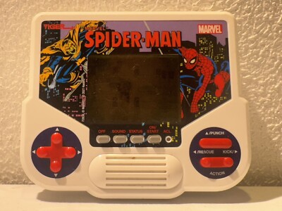 Hasbro Tiger Electronics Marvel Spider-Man Handheld Electronic Game ...