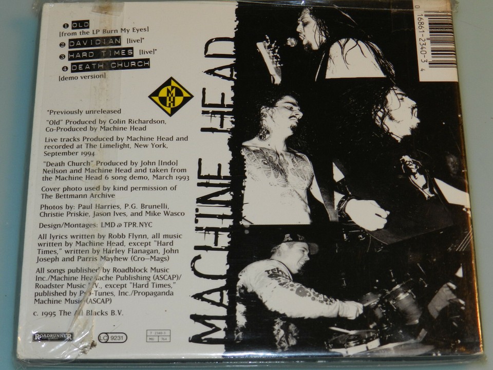 Machine Head - Old - Maxi Single cd MINT | eBay