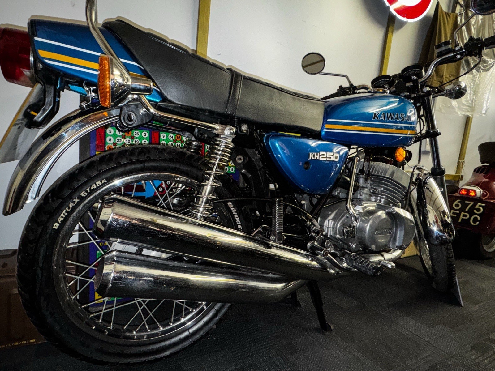 1974 Kawasaki KH250 K4 SOHC Original Tool Kit - Bike Years - 1970s