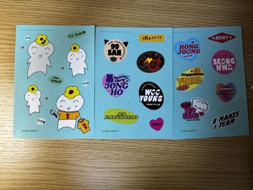 ATEEZ Membership Kit Stickers Official K-Pop Group From Japan | eBay
