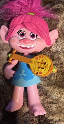 Trolls Popstar Poppy Doll Singing with Guitar Dreamworks ~ Just Wanna ...