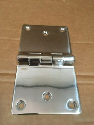 Transom Gate Hinge, Southco EH-7A-10V18-24, Polished Stainless Steel | eBay