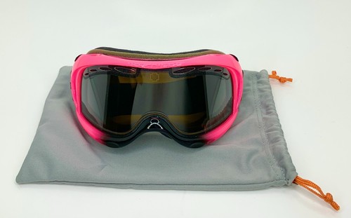 Spy Optics Ski Snowboard Goggles Pink to Black Ombre w/ Bag Early 2000s ...