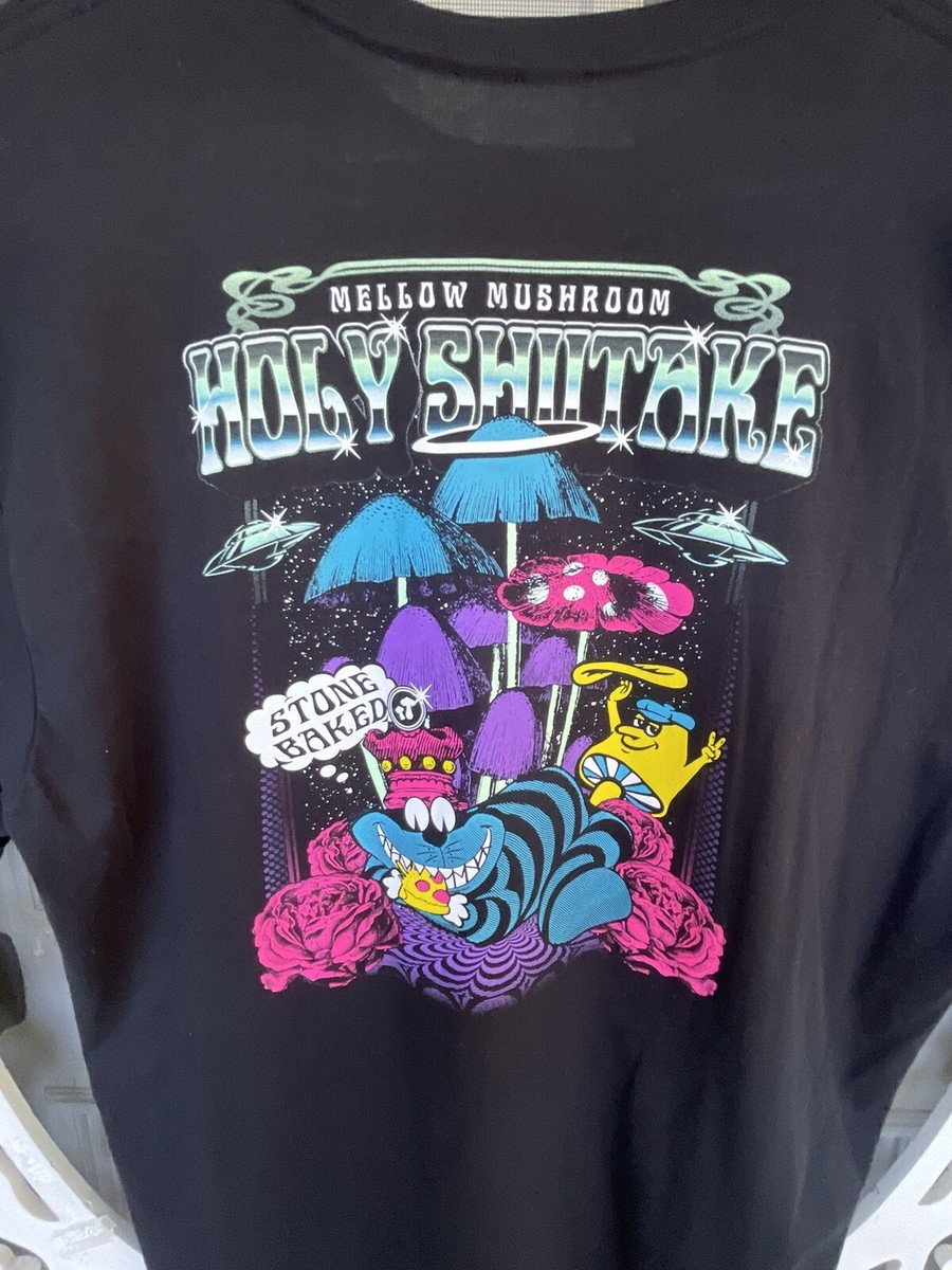 Mellow Mushroom T Shirts Women's Retro Shrooms V Neck – Westcoastees