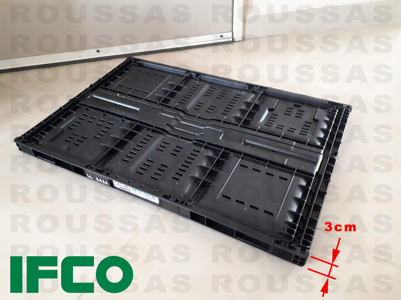 caisse pliable / caissette / cagette / bac / box / fonds - marque IFCO ...