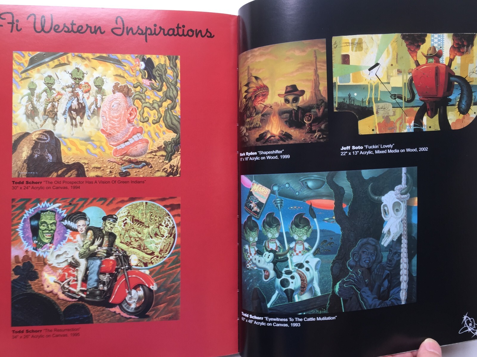 Sci-Fi Western Book Robert Williams Todd Schorr Mark Ryden Gary Baseman ...