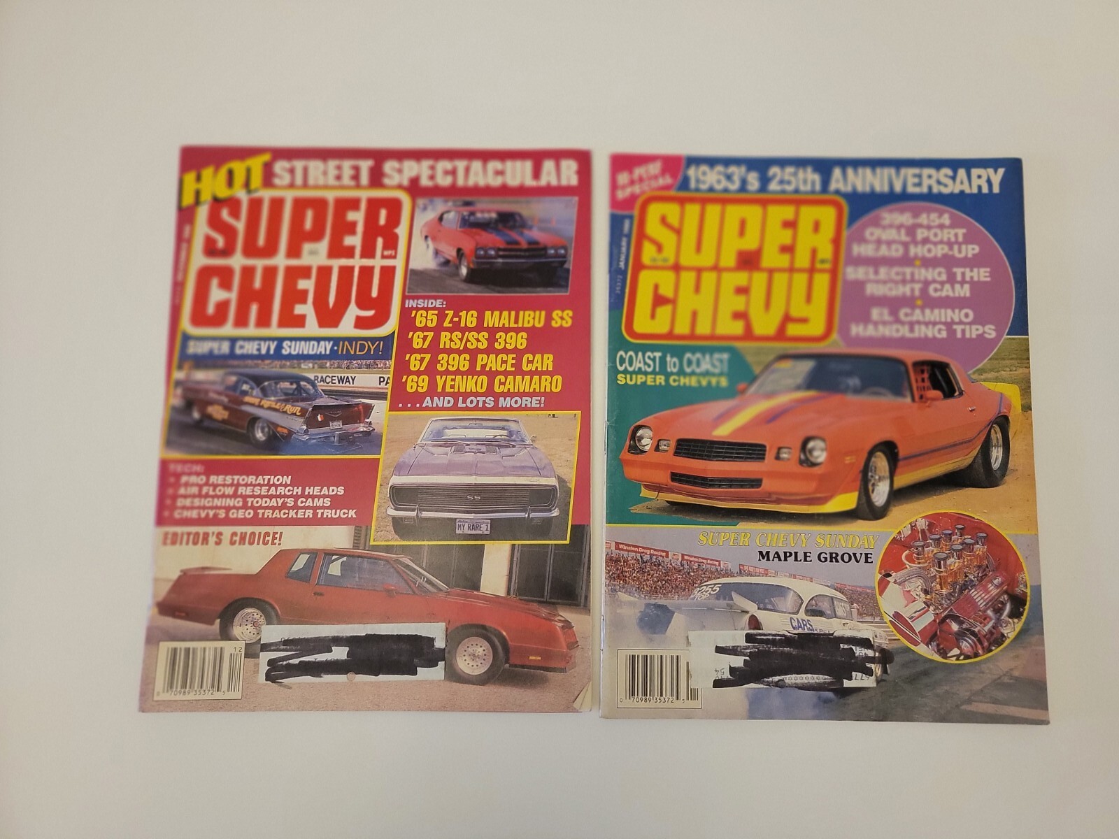 VTG Lot of 13 Super Chevy Magazines 1988, 1989 | eBay