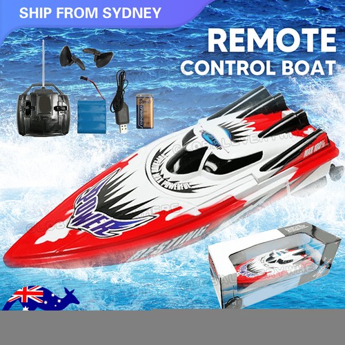 TWIN ENGINE RECHARGEABLE RC RADIO REMOTE CONTROL BOAT TWIN MOTOR - HIGH ...