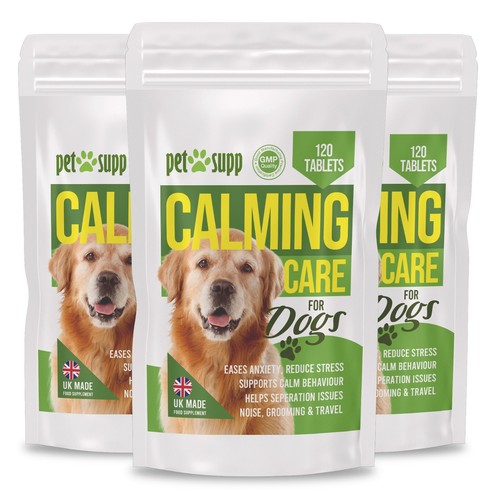 Calming Care for Dogs ⭐ Aids Anxiety and Helps Relieve Stress ⭐ 120 ...