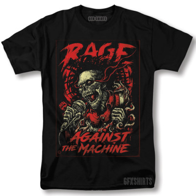 Rage Against the Machine Shirt Rock Merch Concert Tour Vntg Graphic T ...