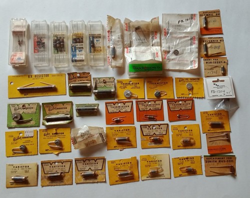 G&C, Globar Resistor, RCA Thermistor Workman Electronic WEP Varistor ...