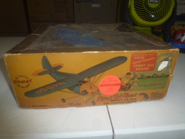 Vintage 1950's Comet Piper Tri-Pacer U/C Gas Model in Box w/ OK Cub .049 Engine | eBay