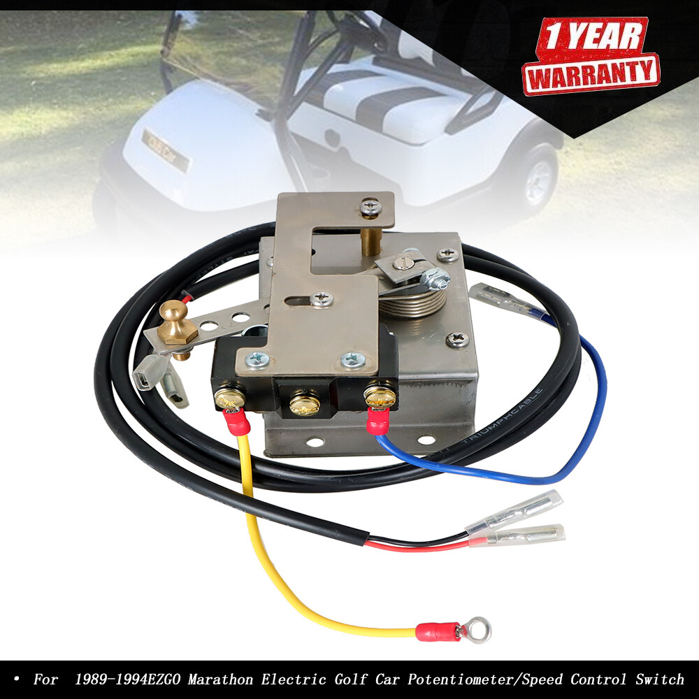 Control Switch For EZGO Marathon Electric Golf Car Potentiometer/Speed ...