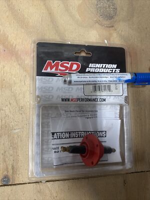 MSD 8211 MSD Ignition Red Firewall Feed Thru-Ignition Coil Feed through ...