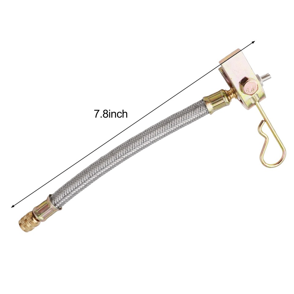 2pc 7.8 Valve Stem Flexible Extension Dually Tire Valve Stem Extenders ...