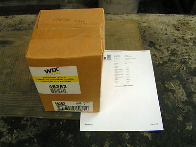 NEW AIR FILTER SET OF 1 - WIX PART#46262 - NISSAN FORKLIFT | eBay