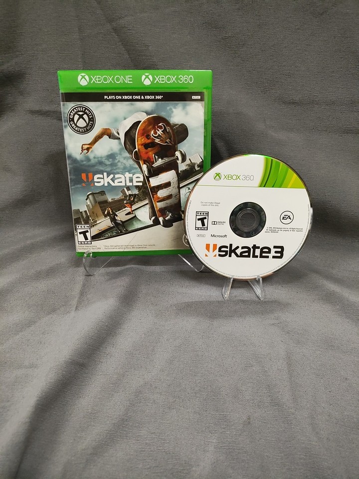 Skate 3 for Xbox One/Xbox 360, 2010 Tested, Game Disc & Case ...