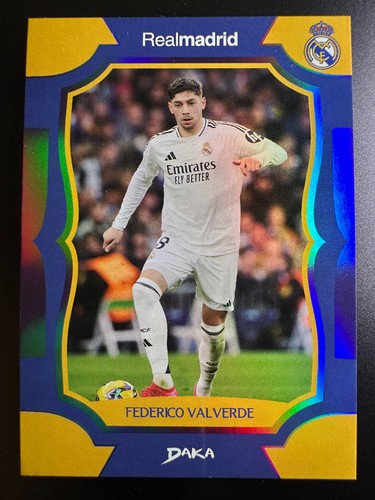 2025 Daka Real Madrid Team Set Soccer Purple 059/199 - Federico ...