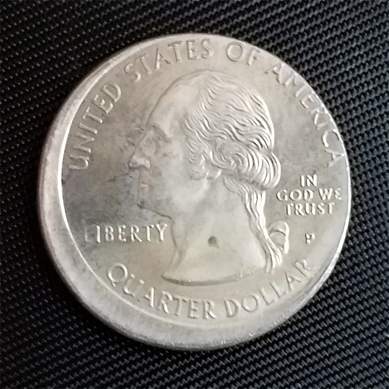 1999 P Georgia State Quarter Error - Off Center Broadstrike | eBay