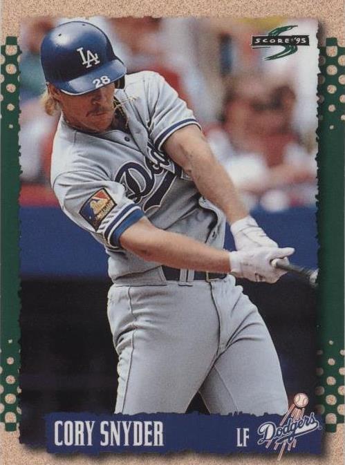 1995 Score - Cory Snyder #487 for sale online | eBay