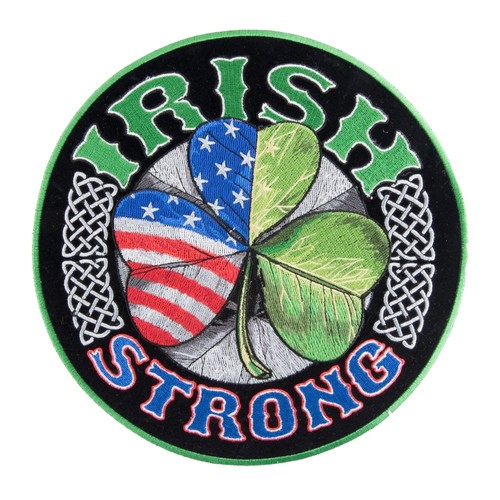 Irish Strong Shamrock Patch, Irish Pride Back Patches | eBay