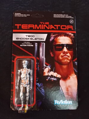 ReAction Figures The Terminator T800 ENDOSKELETON silver Funko Super 7 ...