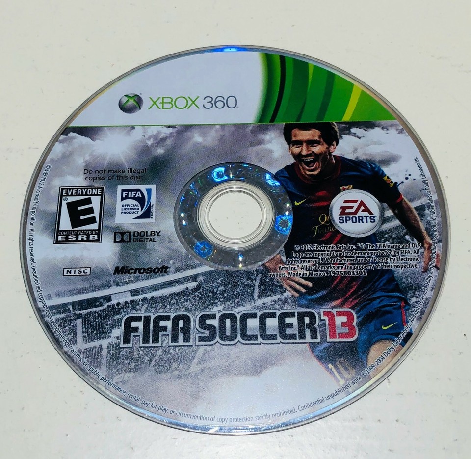 FIFA Soccer 13 - Xbox 360 - Disc Only 14633197587| eBay