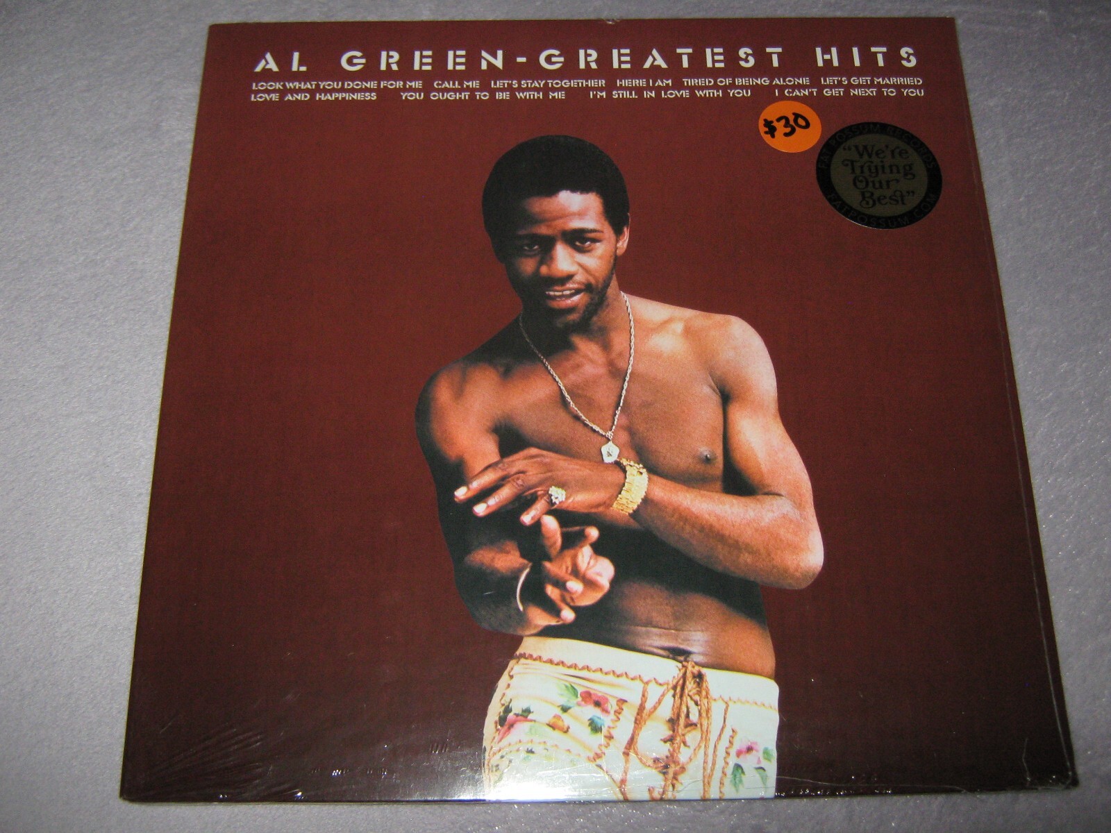 AL GREEN Greatest Hits Best of BRAND NEW SEALED COLOR? Vinyl LP 2009 ...