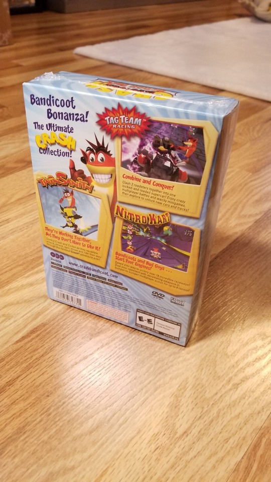 Crash Bandicoot Action Pack Box Set (Sony PlayStation 2, PS2, 2007 ...