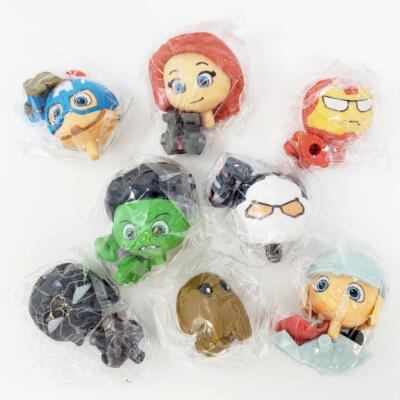 Marvel Super Heroes 3D Puzzle Erasers : Complete Set of 8 New + Loose ...