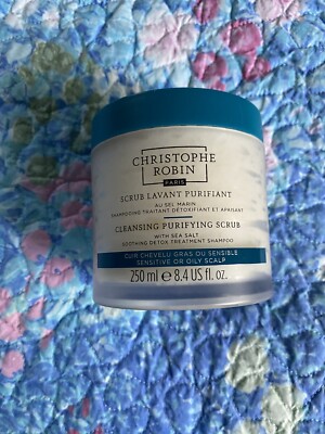 Christophe Robin Cleansing Purifying Scrub with Sea Salt Sensitive or ...