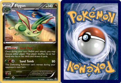 2015 Pokemon, Primal Clash, #110/160 Flygon, Holo Rare | eBay