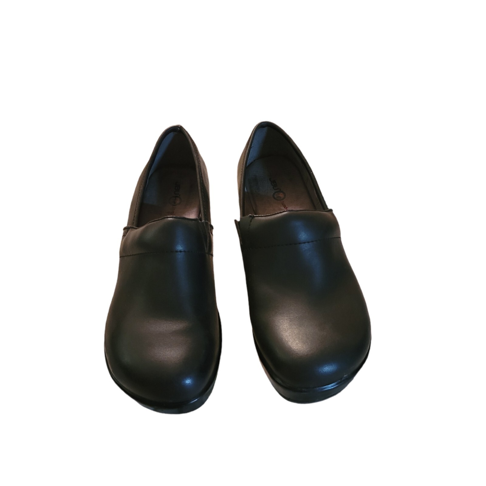 JBU Jambu Cordoba Size 8.5 Leather Clogs Black Slip O… - Gem