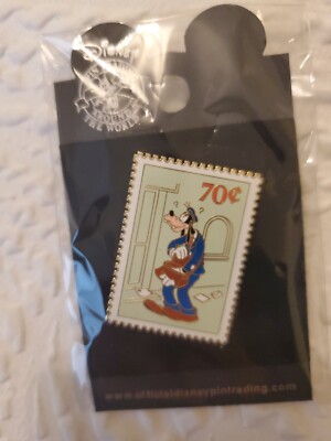 Disney Mail Mailman Goofy 70 Cent Postage Stamp Series Pin 29695 Good ...