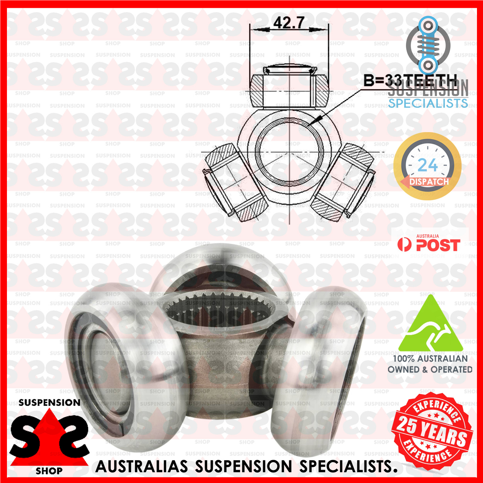 Spider Assembly, Drive Shaft Suit HYUNDAI Sonata Vii (Lf) 2.0 SONATA ...