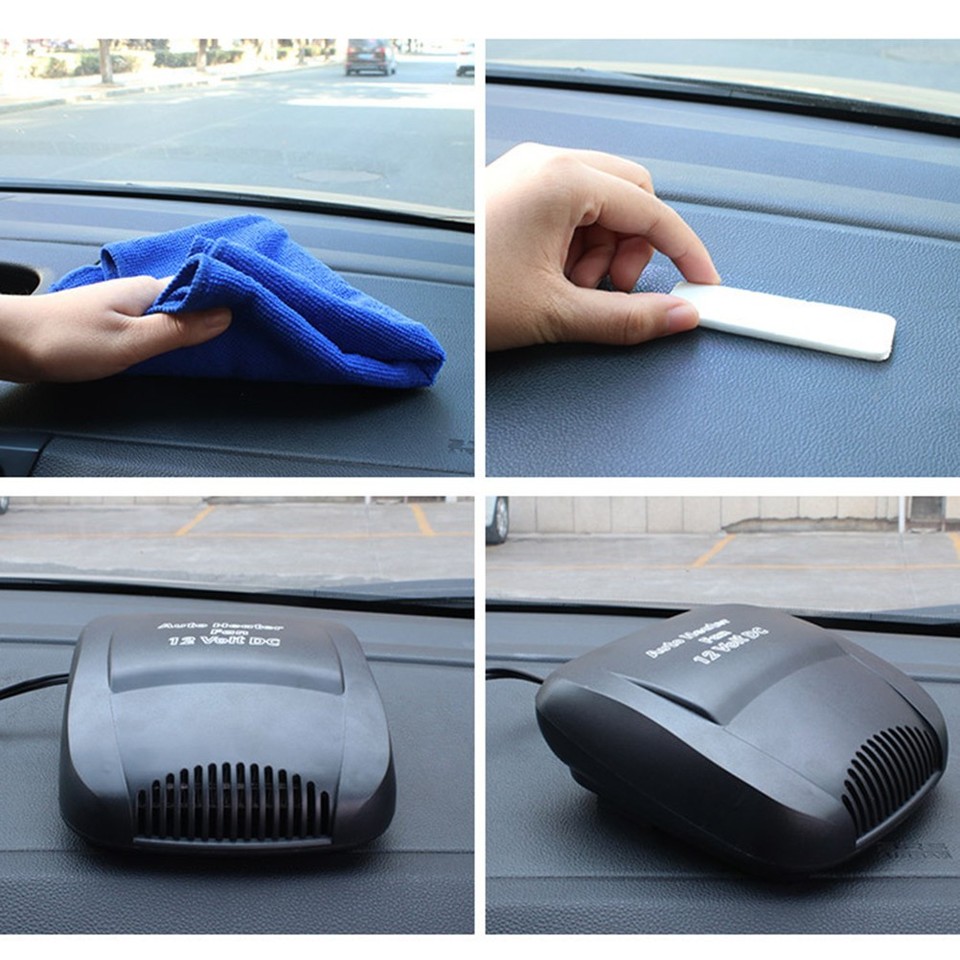 12V Car Defroster Heater Electric Portable Heating Fan Windshield ...